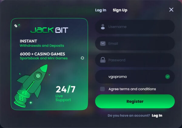 Jackbit Promo Code 2026: 100 Free Spins No Deposit Bonus
